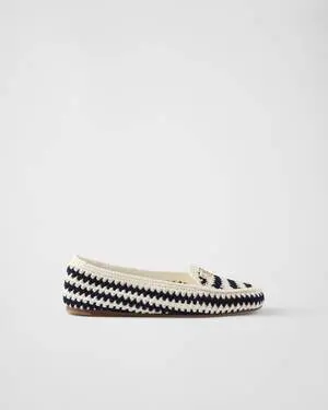 Prada Crochet Loafers