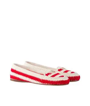 Prada Crochet Loafers