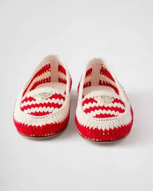 Prada Crochet Loafers