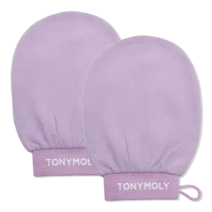 TONYMOLY Korean Body Exfoliating Glove 2-piece Set - One-color
