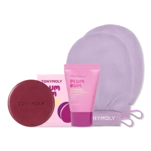 TONYMOLY Plum Bum Body Exfoliating 3 Piece Set