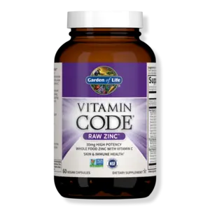 GARDEN OF LIFE Vitamin Code Raw Zinc Capsules - One-color