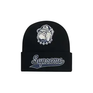 Supreme X Mitchell & Ness Ncaa Beanie - Black