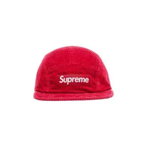Supreme Corduroy Cap - Red