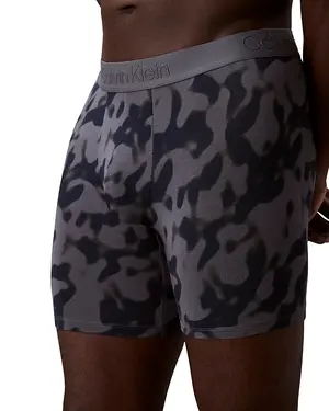 Calvin Klein Ultra Soft Boxer Briefs - Smoke Camo