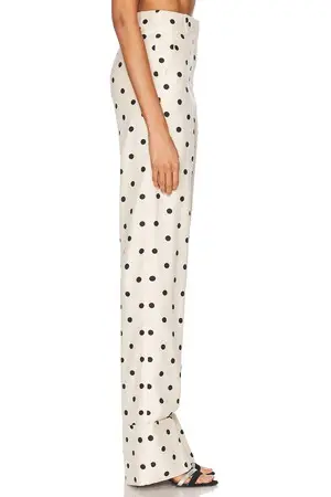 Valentino Garavani Patterned Wide Leg Pants
