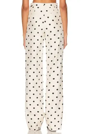 Valentino Garavani Patterned Wide Leg Pants