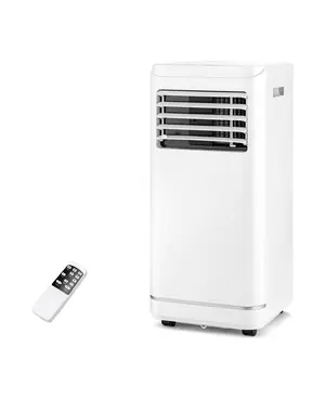 MECALE 10000 Btu Portable Air Conditioner With Dehumidifier - White