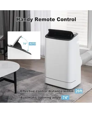 MECALE 15000 Btu Portable Air Conditioner With App Control And Heat