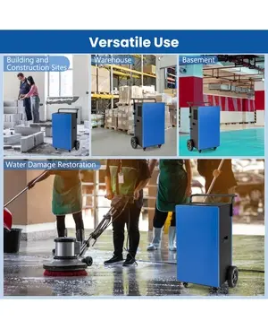VOLENCA 215 Pints 8000 Sq.ft Commercial Dehumidifier For Home And Basement With 24h Timer
