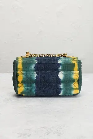 Dior Tie-dye Denim Caro Shoulder Bag - Multi