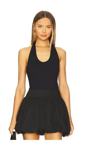 Susana Monaco Urban Halter Top - Black