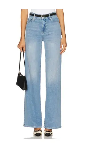 FRAME Le Slim Palazzo Long Jeans
