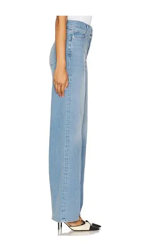 FRAME Le Slim Palazzo Long Jeans