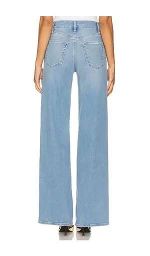 FRAME Le Slim Palazzo Long Jeans