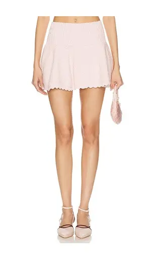 Majorelle Pippa Mini Skirt - Blush