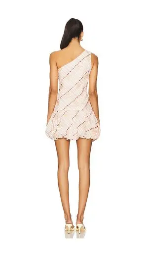 SNDYS. X Revolve Briella One Shoulder Mini Dress - Blush