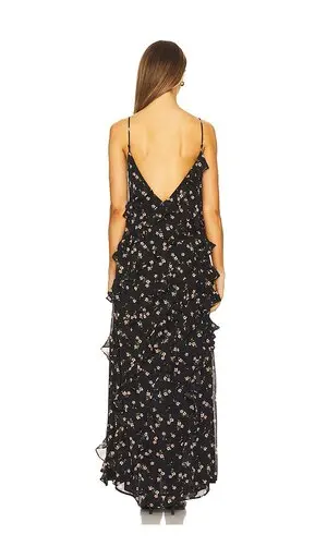 AFRM Ilaria Printed Maxi Dress