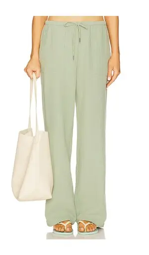 BOBI Wide Leg Pant Sage