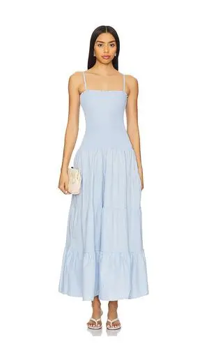 Peixoto Clementine Maxi Dress - Baby Blue