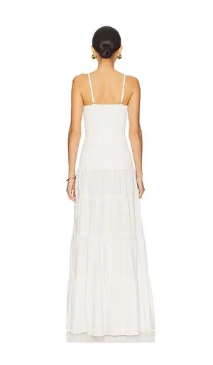 Peixoto Clementine Maxi Dress - White