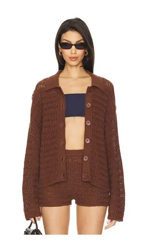 Tularosa Fabiana Button Down Sweater