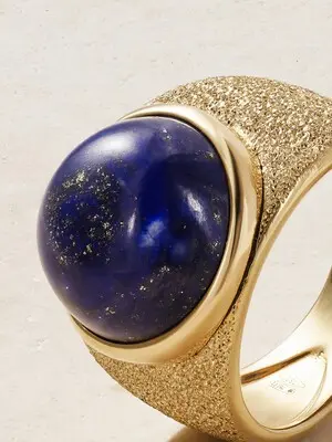 Carolina Bucci Downtown 18-karat Lapis Lazuli Ring