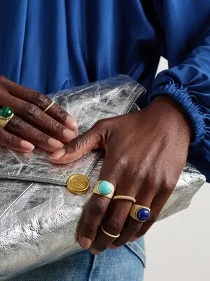 Carolina Bucci Downtown 18-karat Lapis Lazuli Ring