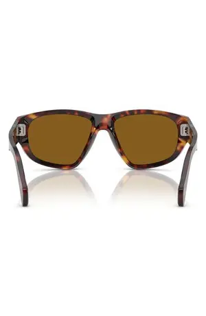 Persol 55mm Irregular Sunglasses