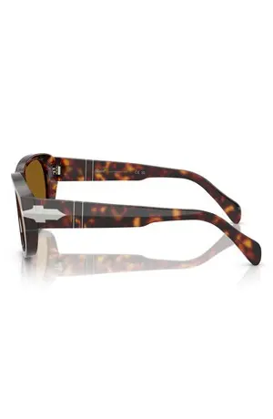 Persol 55mm Irregular Sunglasses