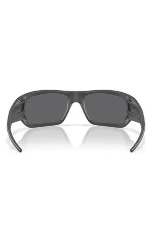 Oakley 60mm Prizm™ Polarized Rectangular Sunglasses - Grey
