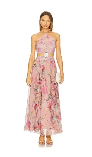PatBO Lily Flower Maxi Dress