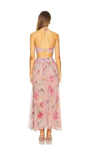 PatBO Lily Flower Maxi Dress