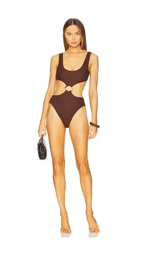 MONTCE X Ky One Piece Swimsuit - Chocolate
