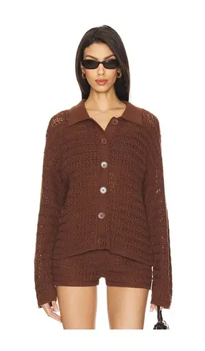 Tularosa Fabiana Button Down Sweater