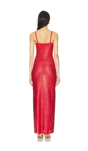 LOVERS AND FRIENDS Bria Sequin Maxi Dress