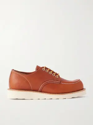 Red Wing 8092 Moc Oxford Leather Derby Shoes - Brown