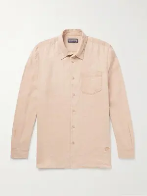 Vilebrequin Caroubis Linen Shirt - Brown