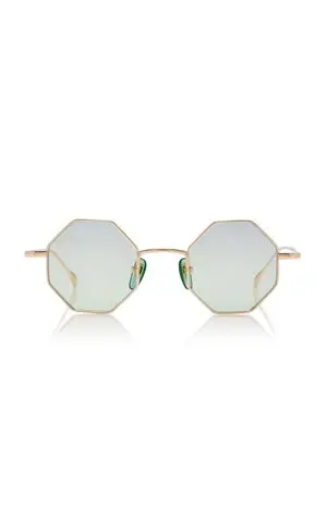 Gucci Octagon-frame Sunglasses - Blue