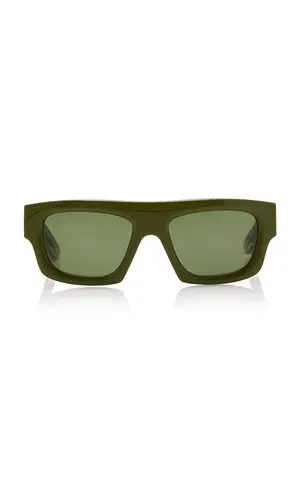 Gucci Square-frame Acetate Sunglasses - Green