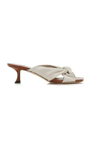 JIMMY CHOO Avenue Canvas Mules