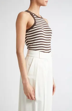 Max Mara Arnes Sweater Tank - Coffee