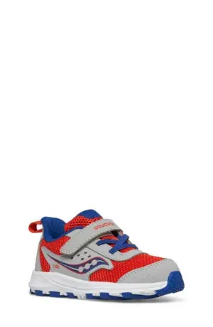 Saucony Ride Jr. Sneakers - Grey/ Red/ Navy