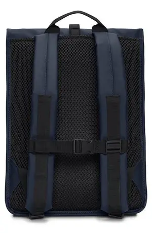 Rains Rolltop Waterproof Rucksack - Navy