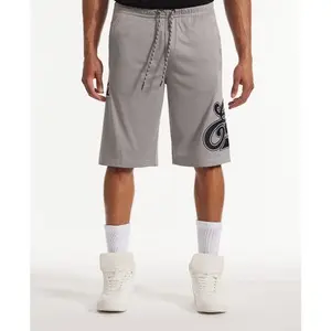 ECKO UNLTD. Birdseye Mesh Knit Shorts - Marled Grey