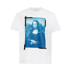 Off-White Monalisa Over Short-sleeve Tee - White