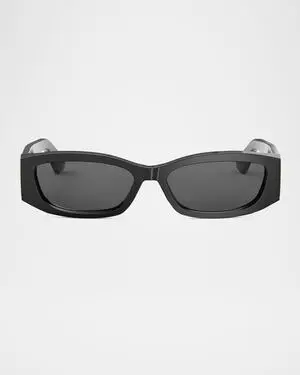 Black Rectangular Sunglasses
