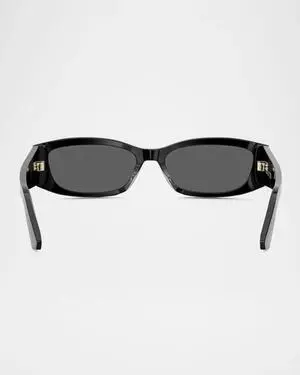 Dior Graphique S1i Rectangular Sunglasses - Sblksmk