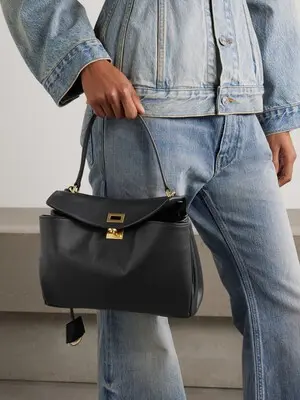 Balenciaga Rodeo Small Leather Tote - Black