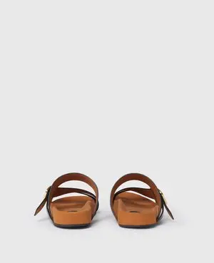 Stella McCartney Gaia Backless Buckle Sandals